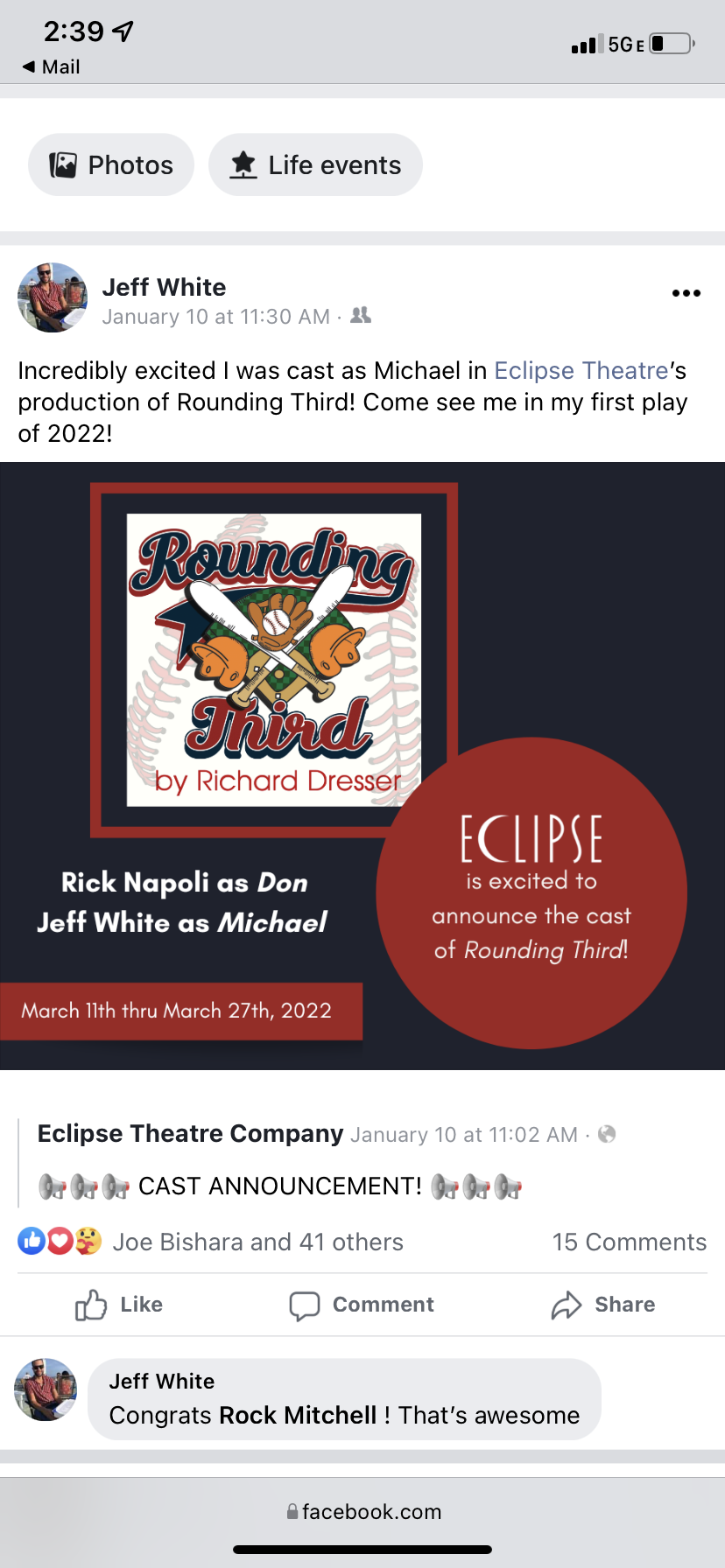 Jeff White - Broadway2LA